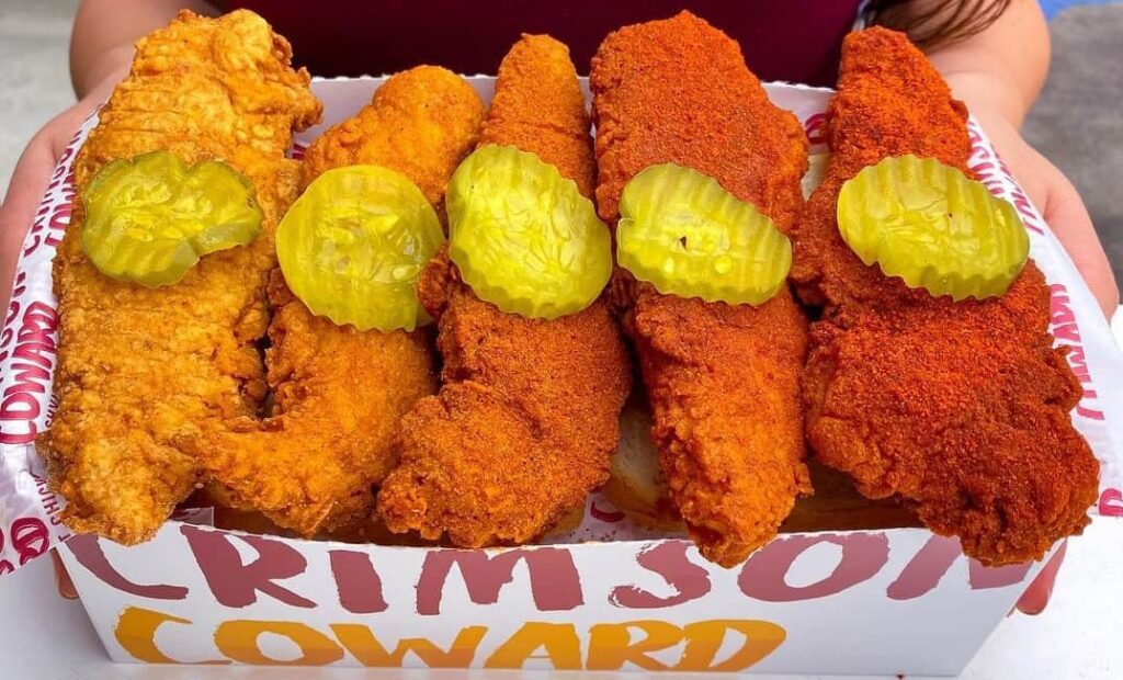 Nashville Hot Chicken Tenders And Wings - Crimson Coward Best 1 In LA
