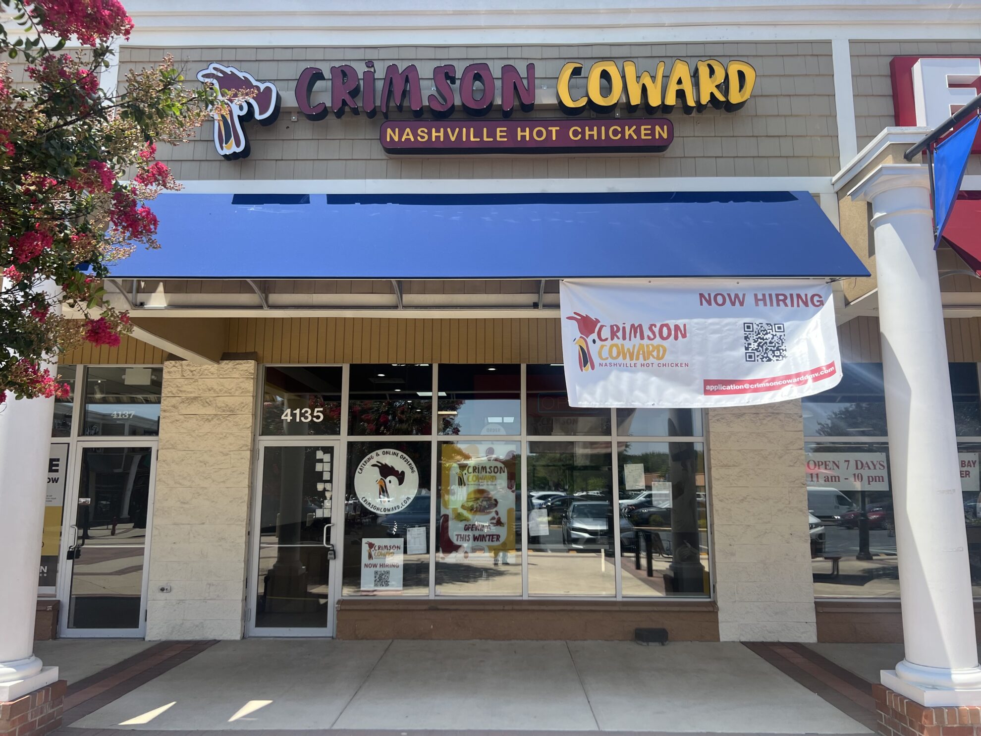 Crimson Coward Pasadena, Maryland, Best 1 Nashville Hot Chicken